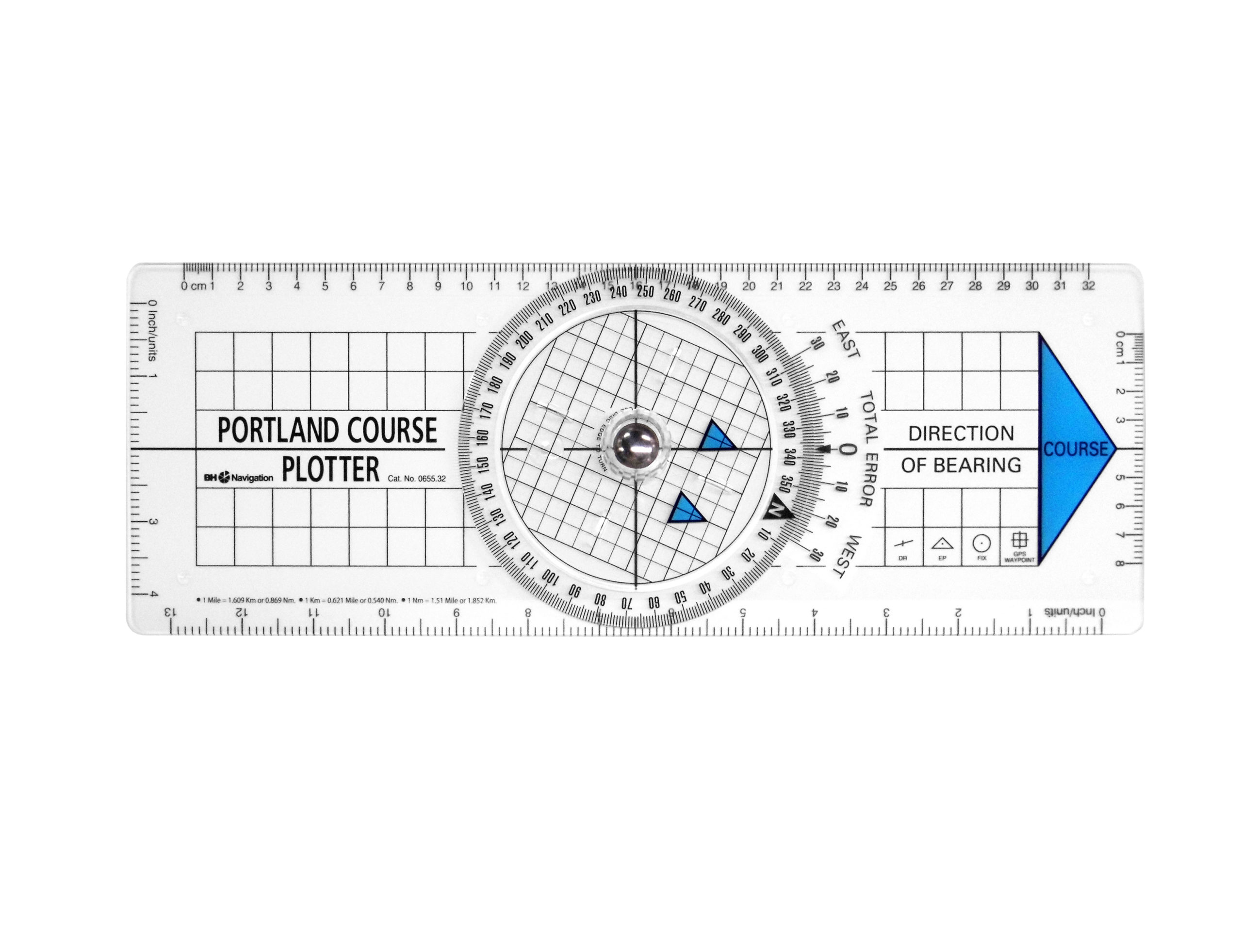 Portland Course Plotter and 7" Divider Kit - Blundell Harling